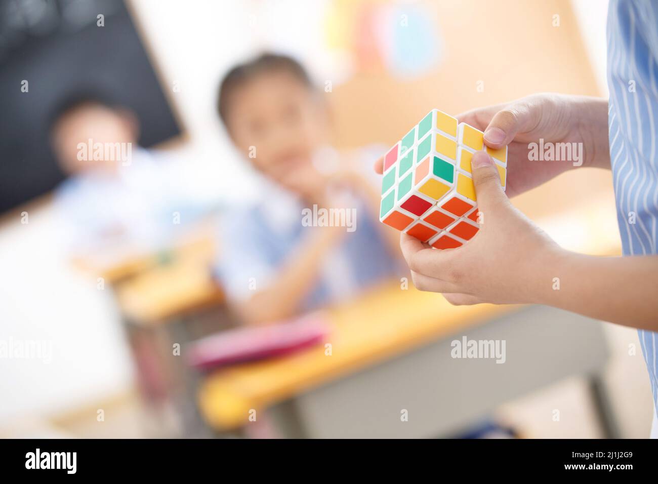 Rubik’s cube school hi-res stock photography and images - Alamy