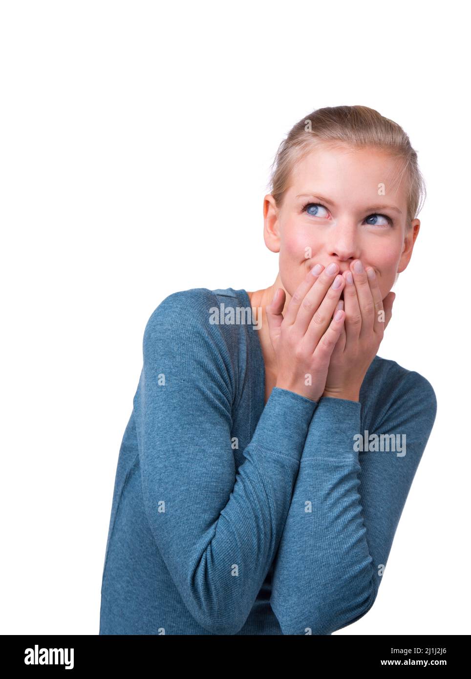 Surprised shocked women isolated hi-res stock photography and images ...
