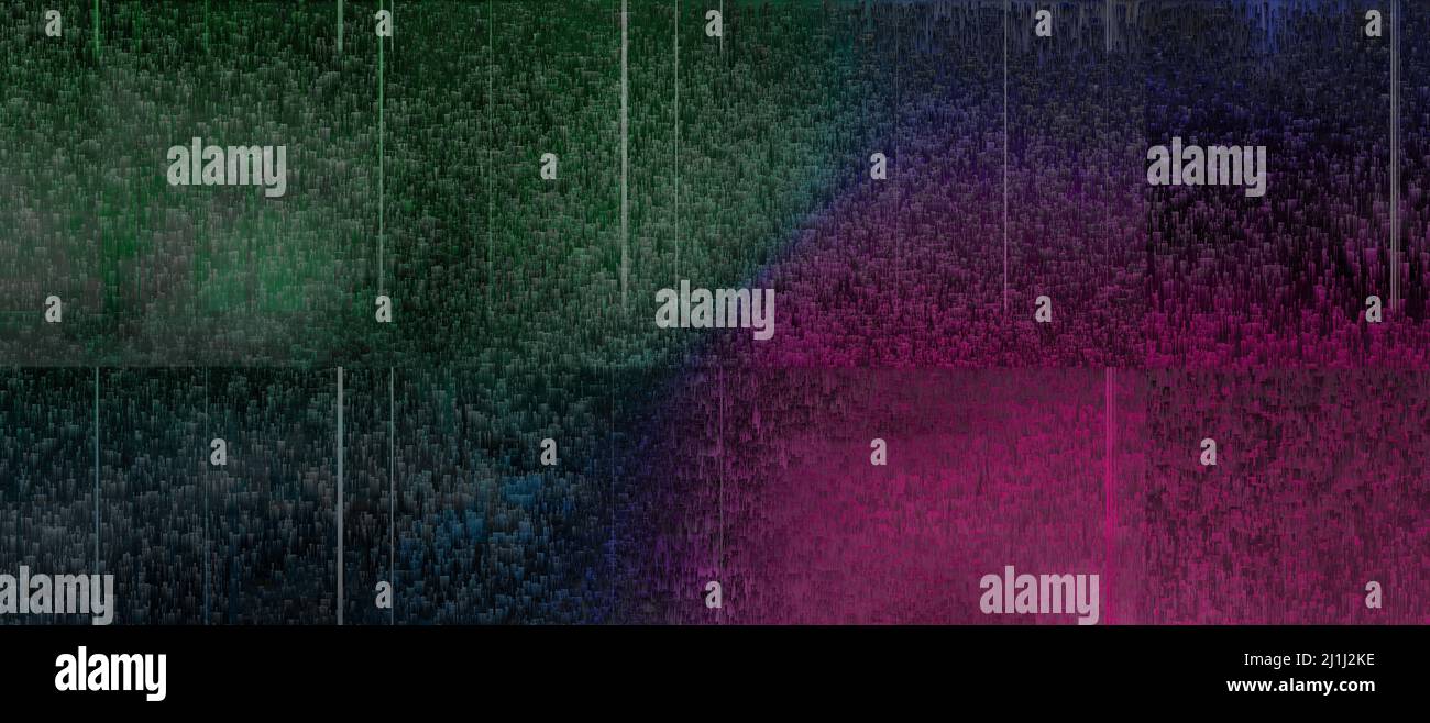 Glitch art distorted texture dark hi-res stock photography and images ...