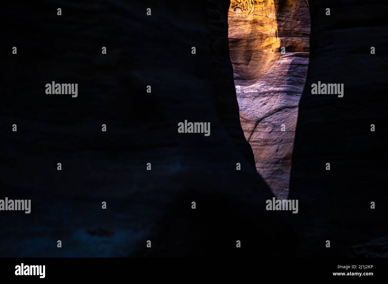 Amazing rock formations of Wadi Numeira, Jordan Stock Photo - Alamy