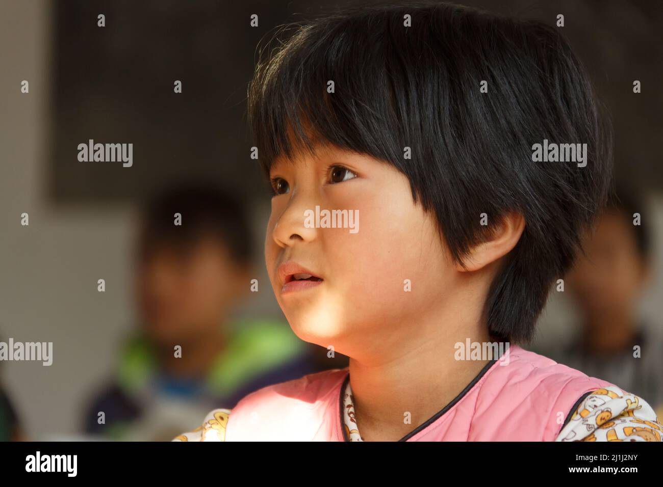 Primary school students in rural primary school Stock Photo - Alamy