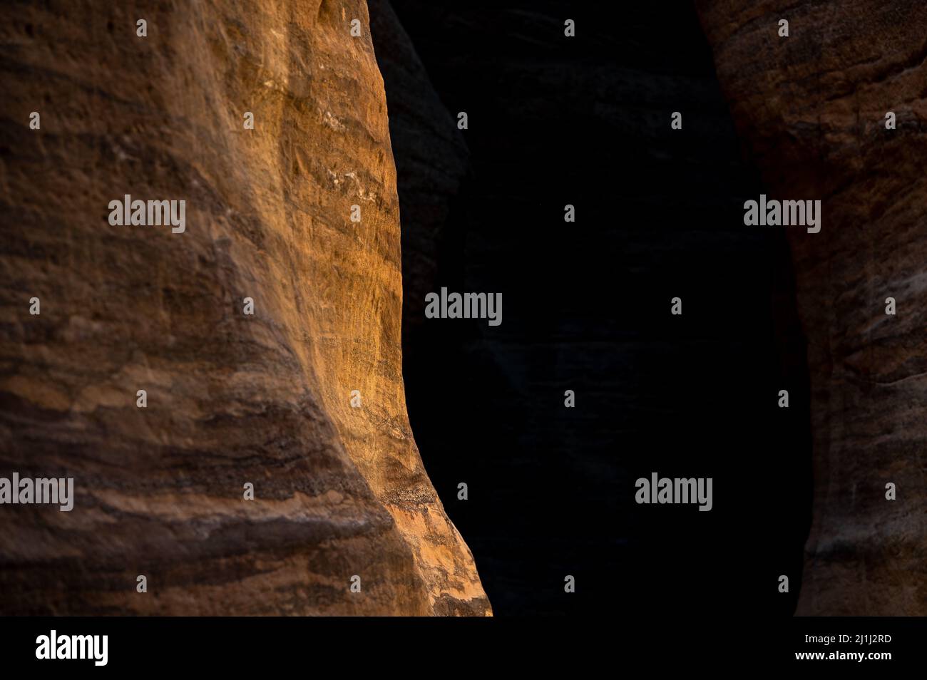Amazing rock formations of Wadi Numeira, Jordan Stock Photo - Alamy