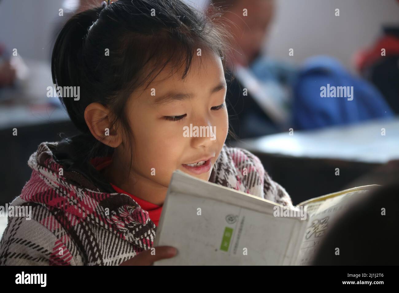 Primary school students in rural primary school Stock Photo - Alamy