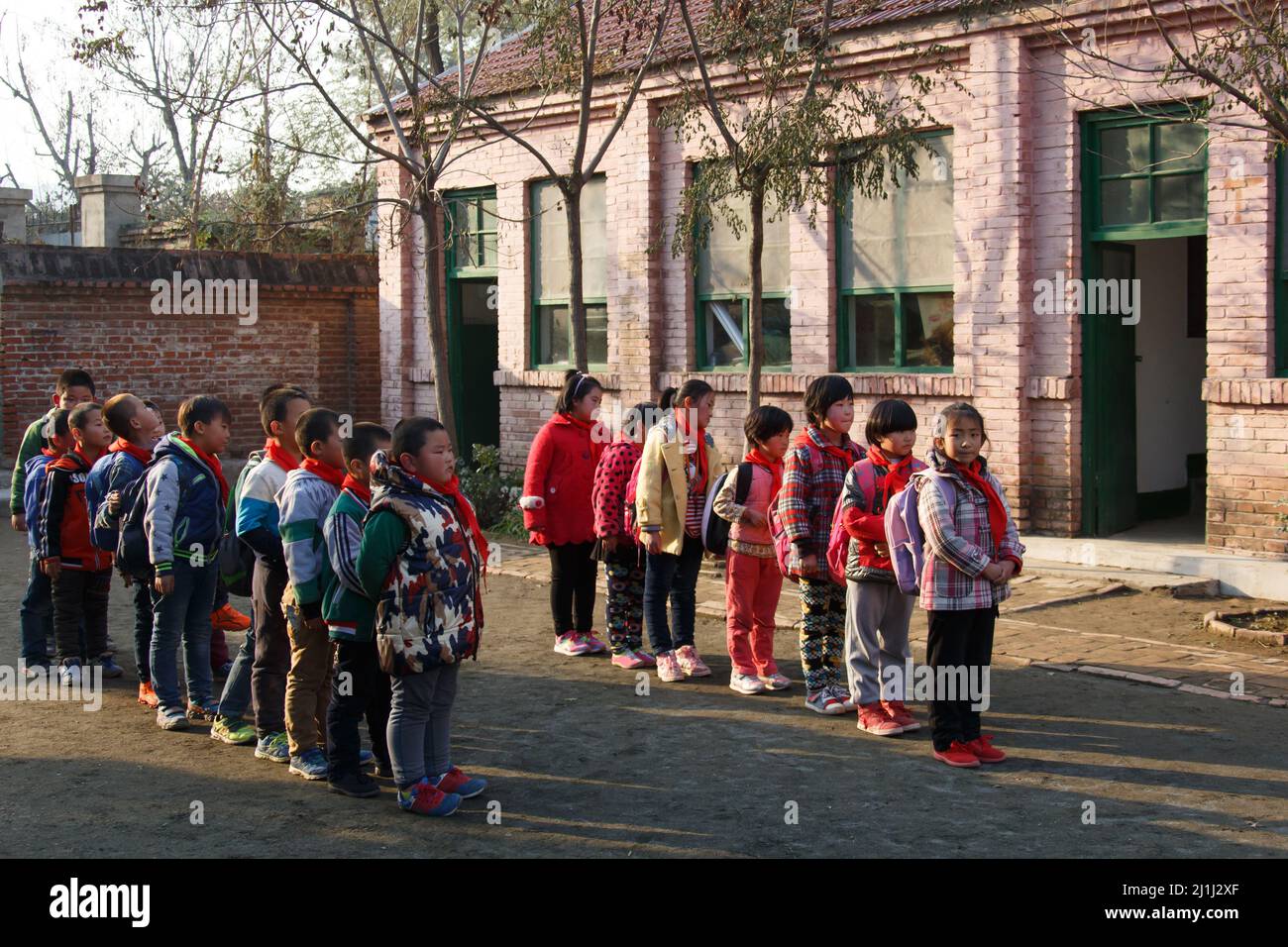 Outdoor activities for rural pupils Stock Photo - Alamy