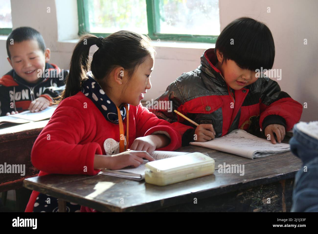 Primary school students in rural primary school Stock Photo - Alamy