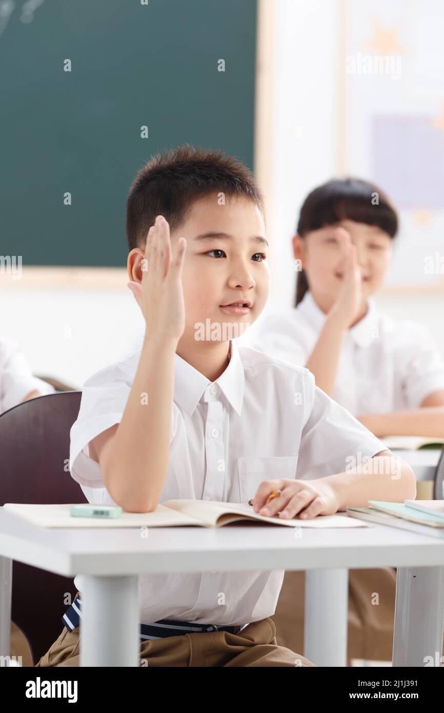 Pupils are in the classroom Stock Photo - Alamy