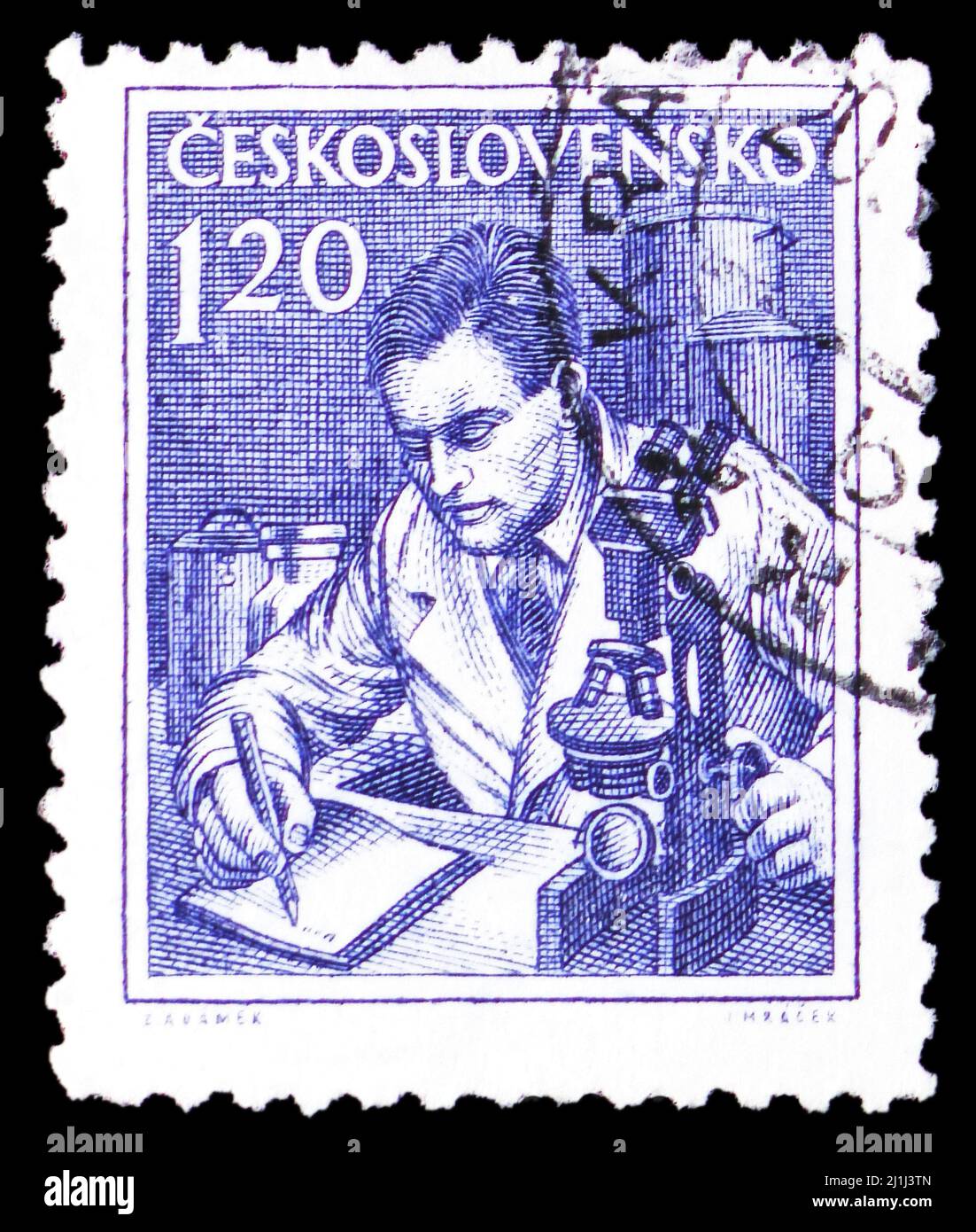 MOSCOW, RUSSIA - MARCH 12, 2022: Postage stamp printed in ...
