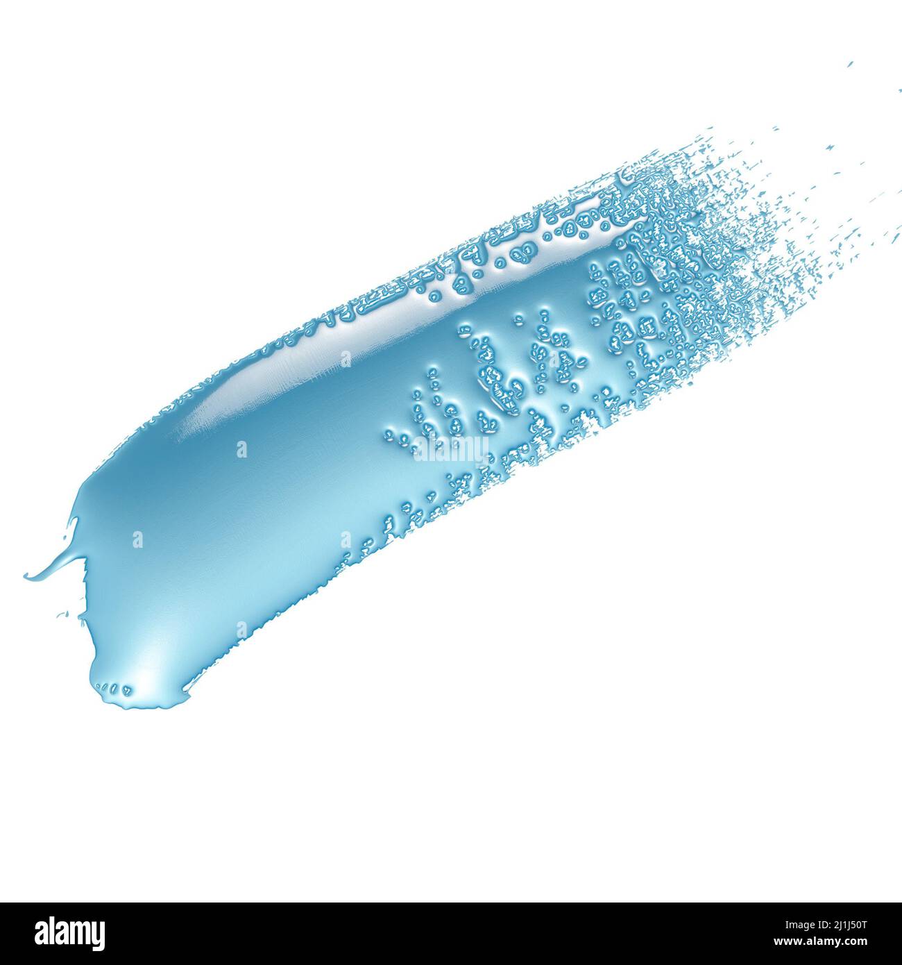 Paint stains on water Cut Out Stock Images & Pictures - Alamy