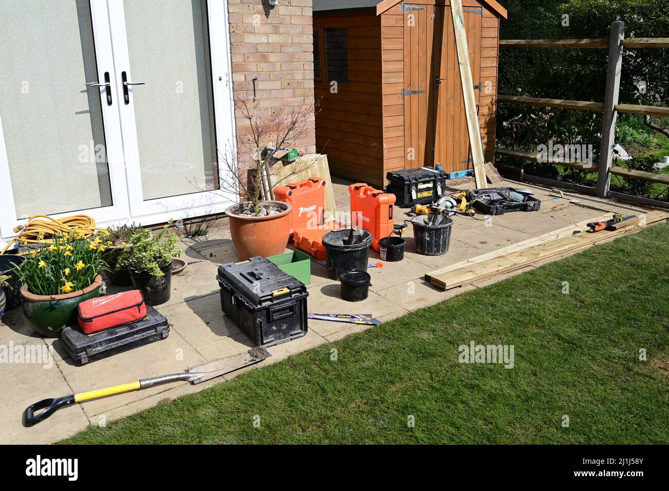 Workmans tools hi-res stock photography and images - Alamy