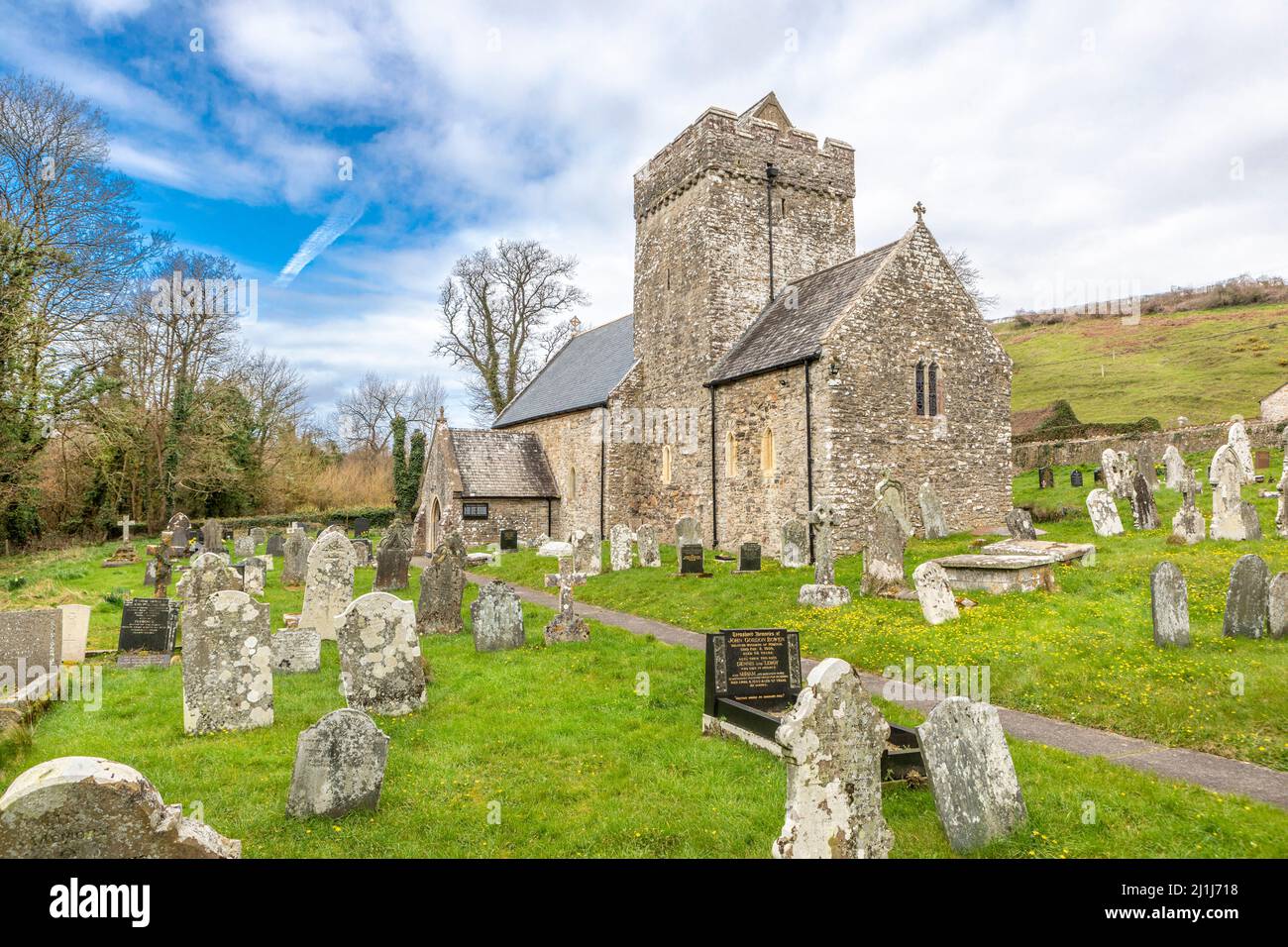 The Church of St Cadoc, sometimes referred to as "The Cathedral of ...