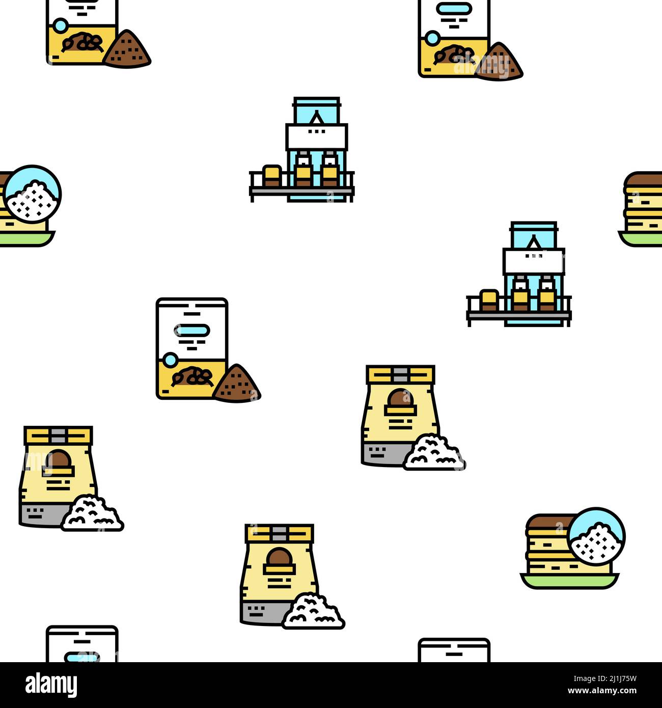 Rice factory cleaning production hi-res stock photography and images ...