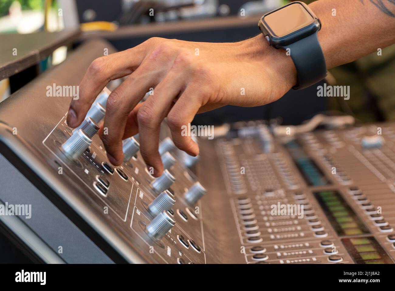 Instrument for sound signals hi-res stock photography and images - Alamy