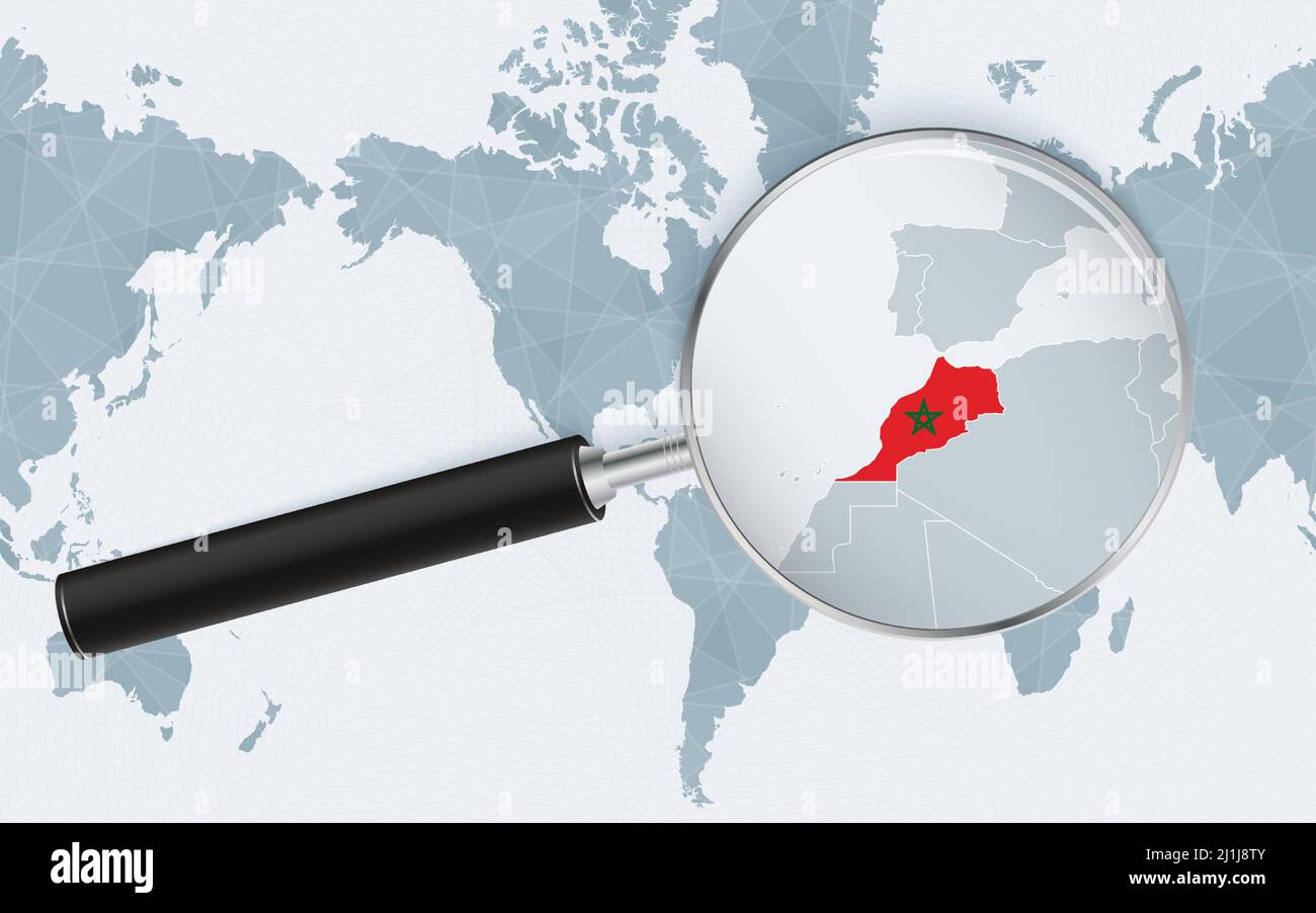 Maroc world map