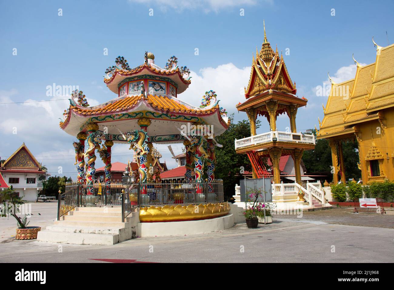 Quan Yin statue in Kuan Yin Chinese Shrine for thai people and foreign ...
