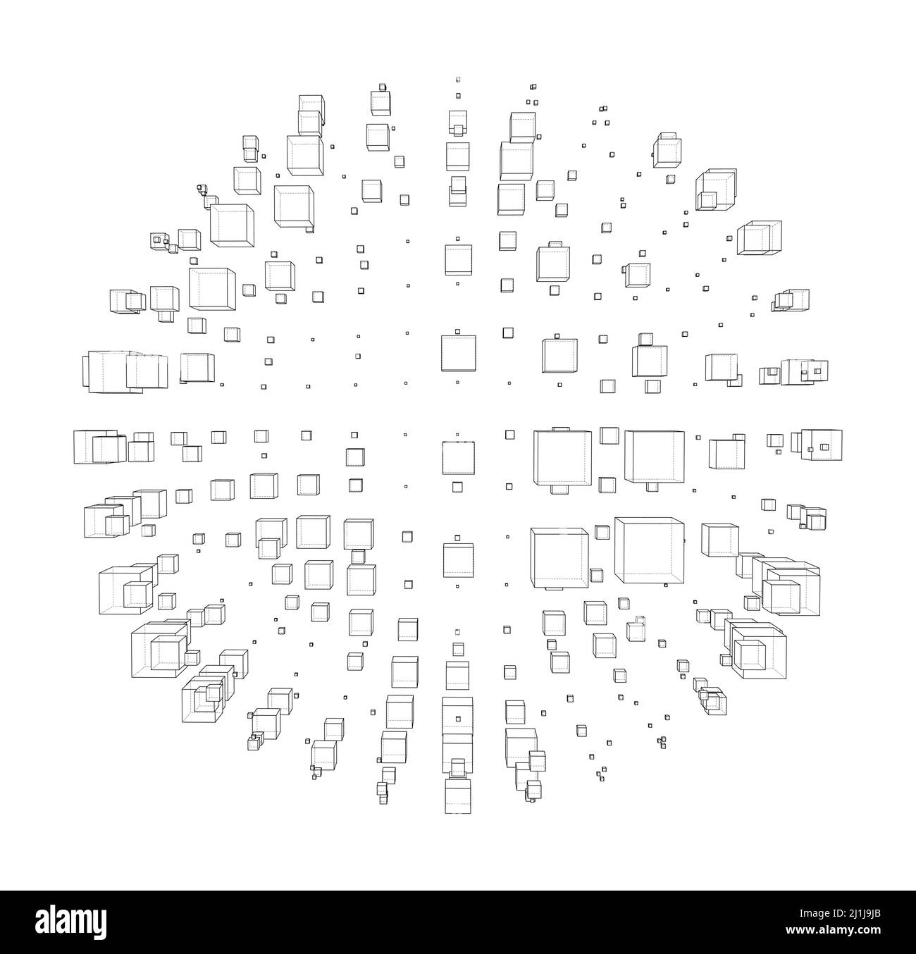 Vector abstract sphere background Stock Vector Image & Art - Alamy