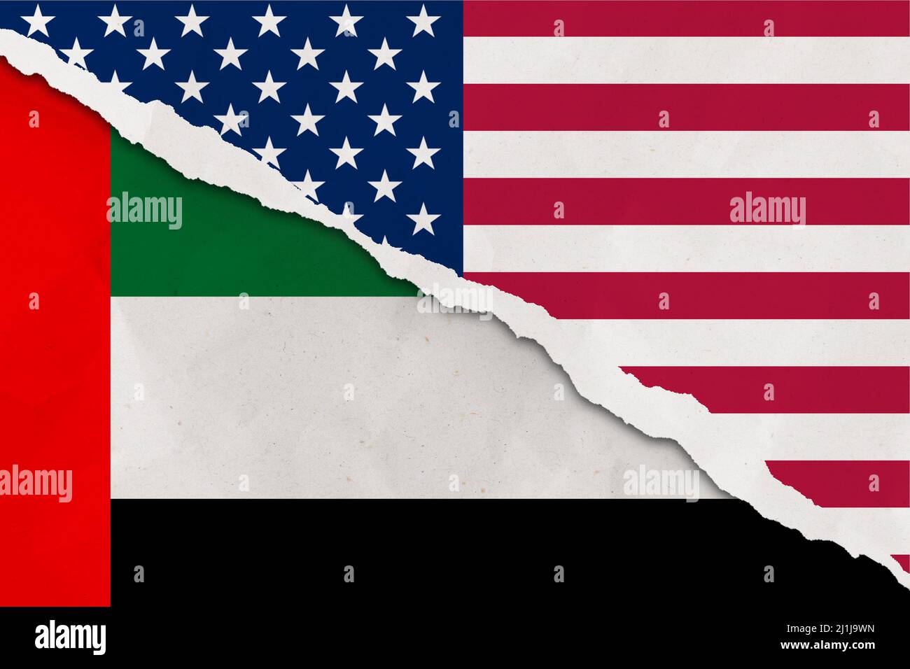 Political map united arab emirates hi-res stock photography and images ...