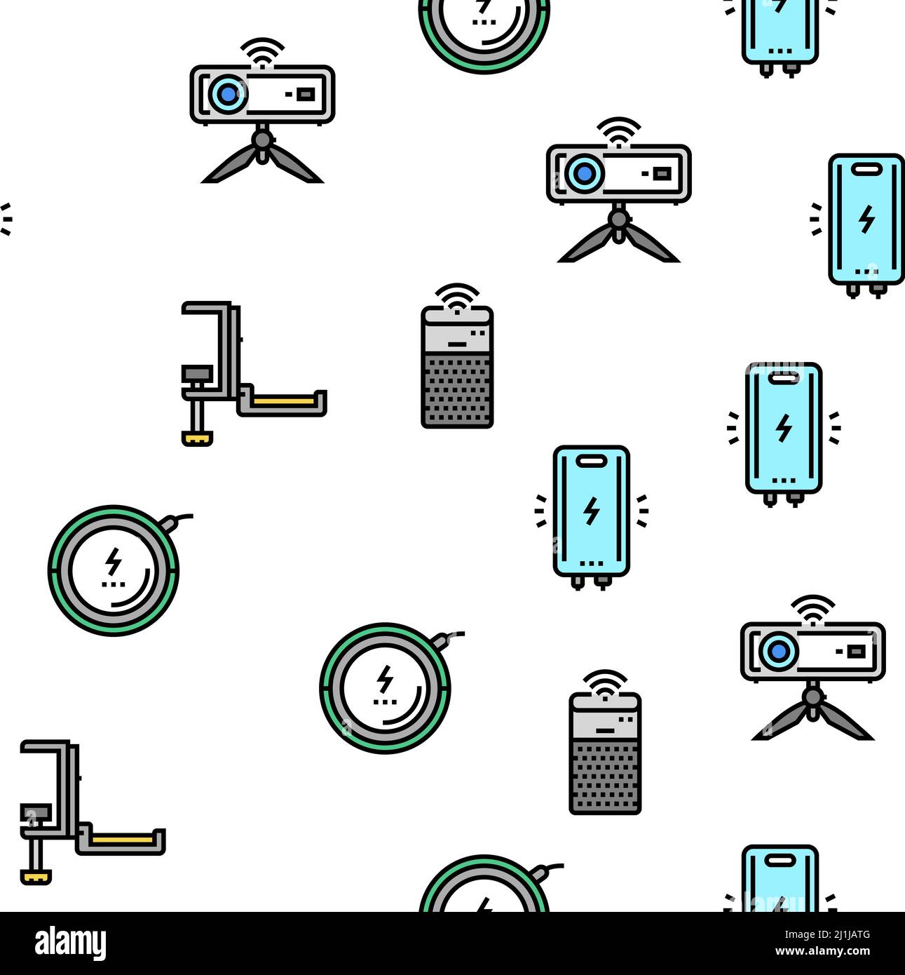 Digital key finder Stock Vector Images - Alamy