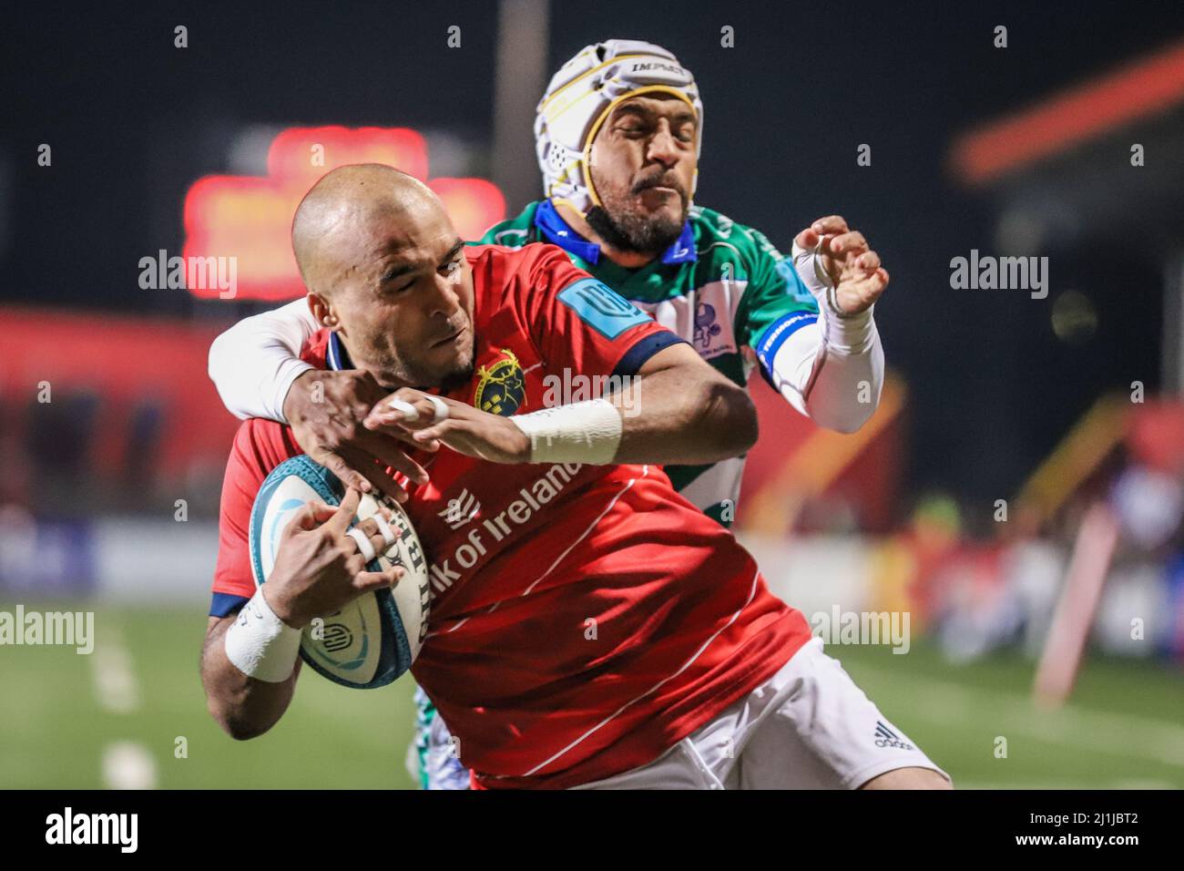 25 March, 2022, Cork, Ireland - Simon Zebo at the United Rugby ...