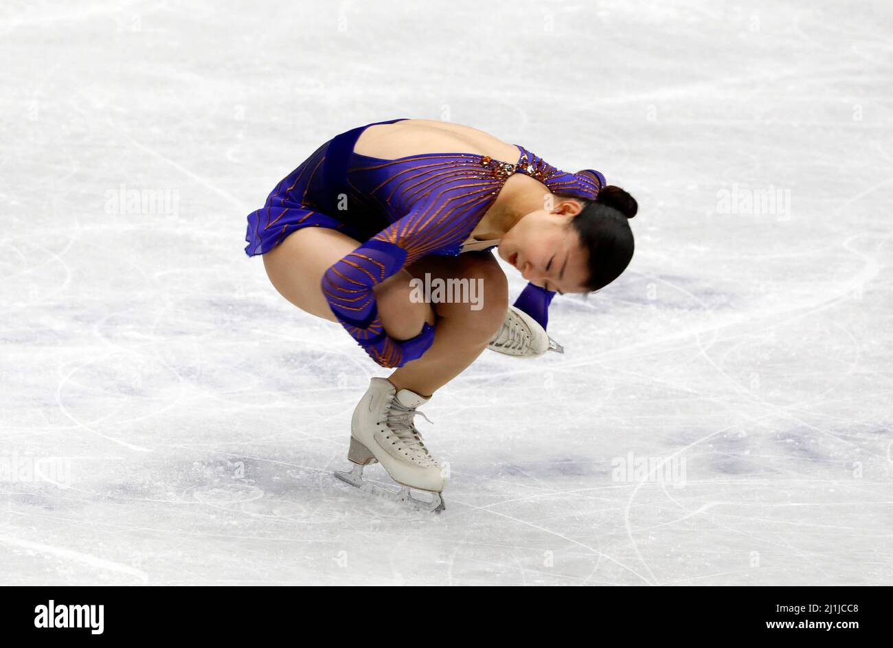 Montpellier, France. 25th Mar, 2022. Gold medallist Japan's Kaori ...