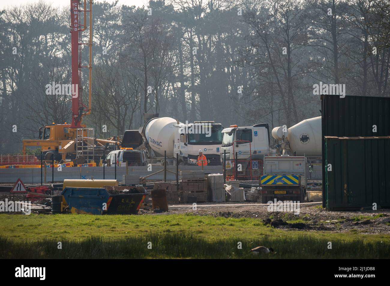 Hs2 colne valley viaduct hi-res stock photography and images - Alamy