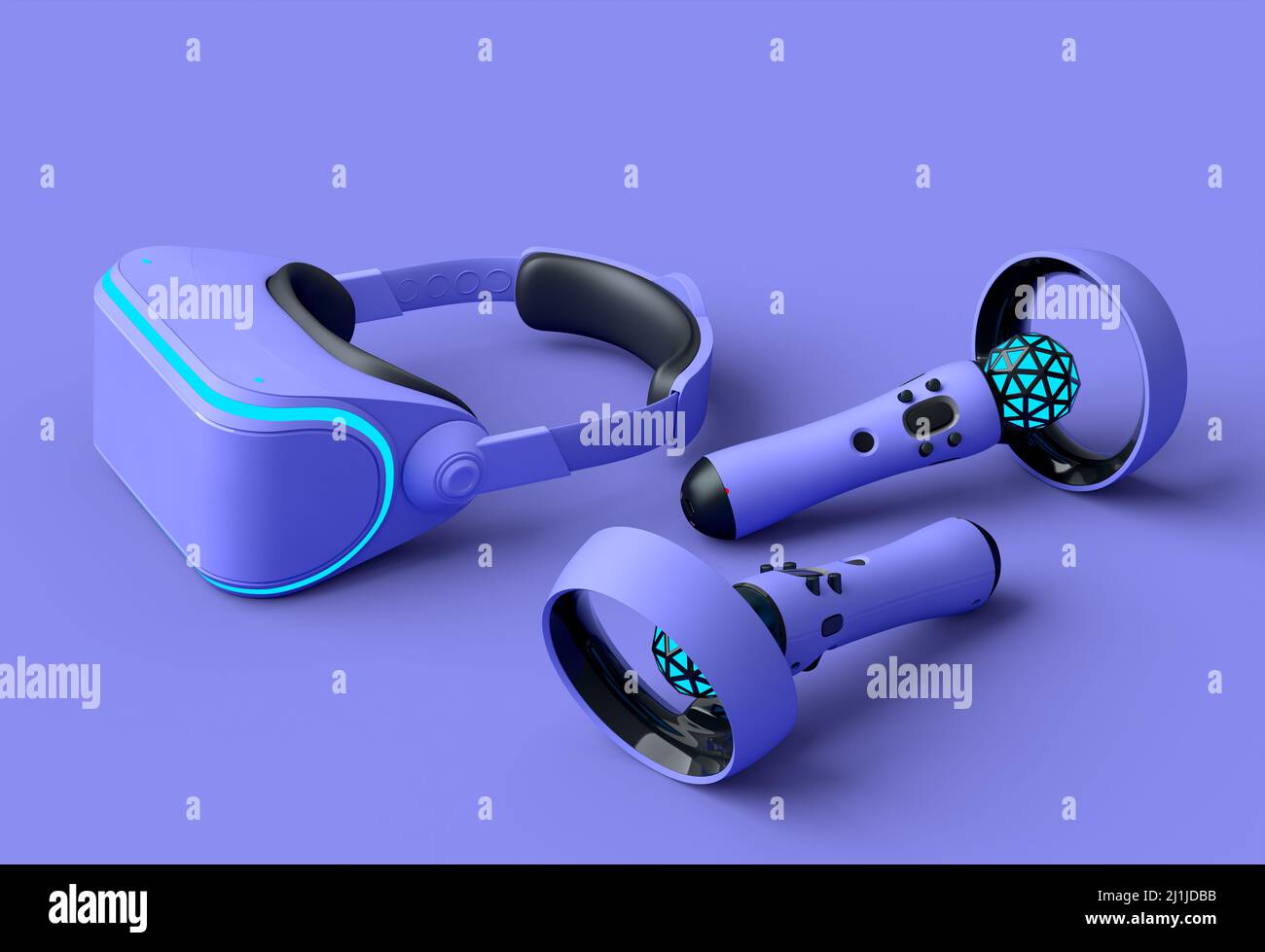 Virtual reality glasses and controllers for online and cloud gaming on ...