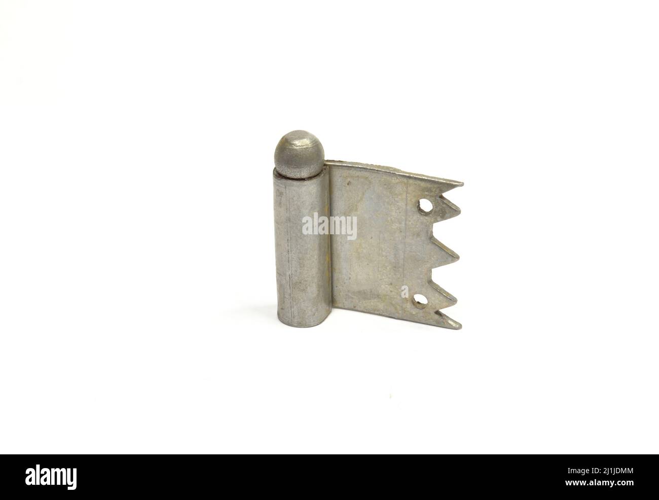 Vintage hinge on white background Stock Photo - Alamy