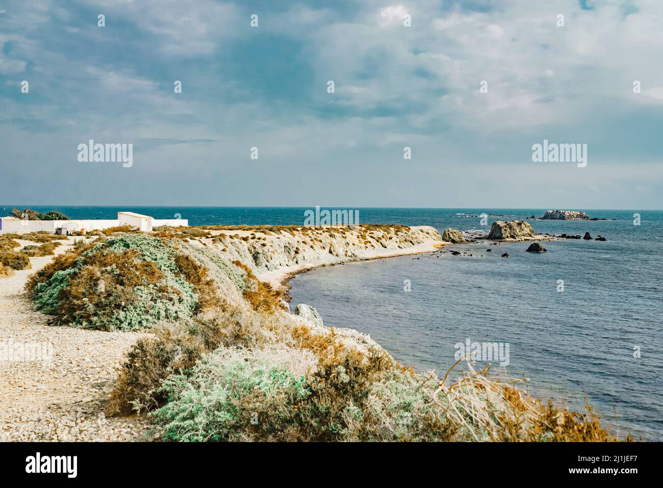 Beaches of the Island of Tabarca in Alicante. Spain Stock Photo - Alamy