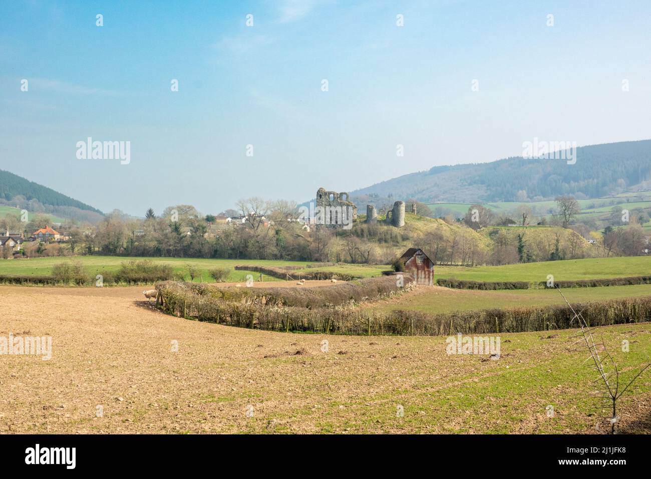 Clun valley hi-res stock photography and images - Alamy