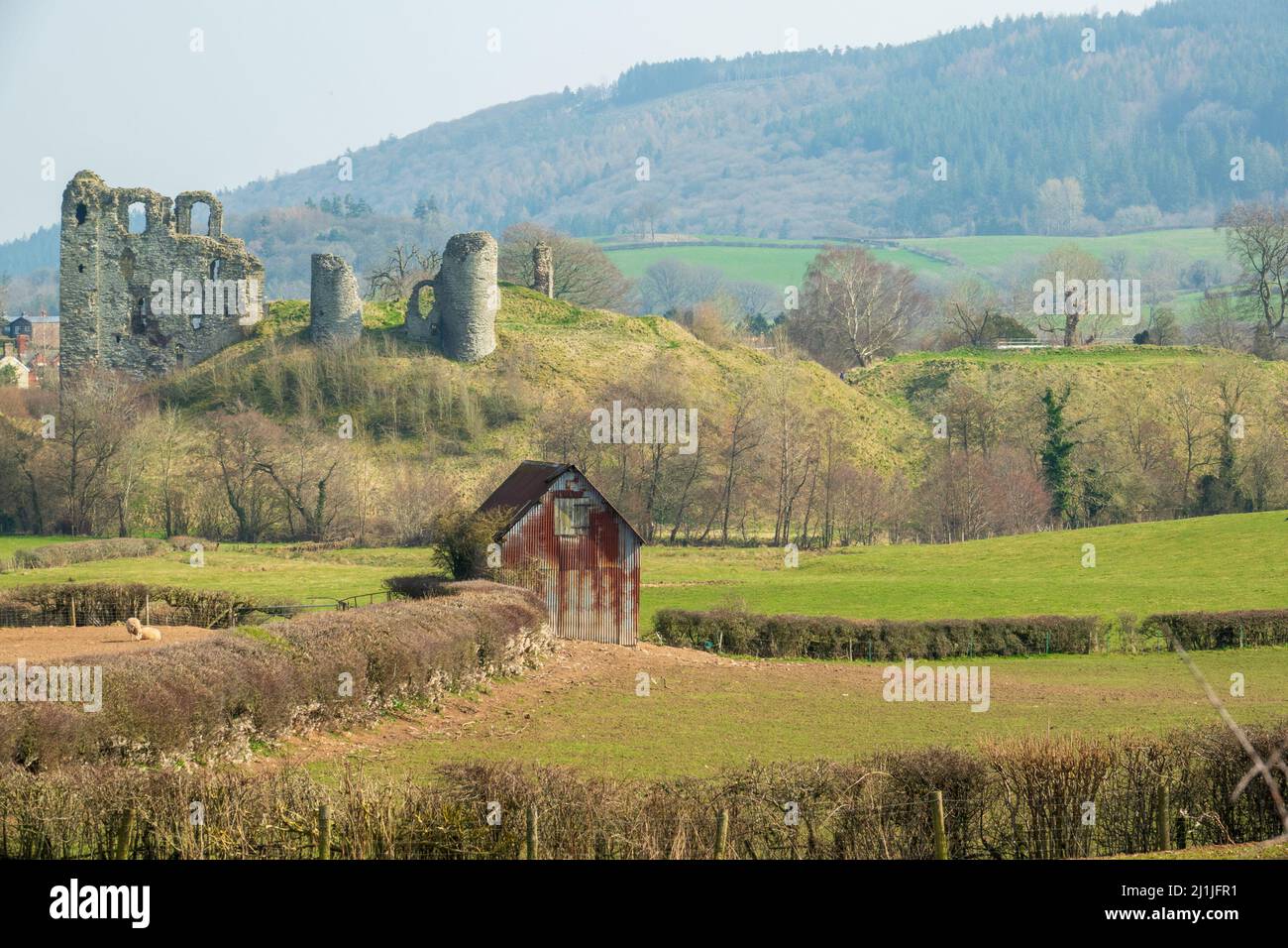 Clun valley hi-res stock photography and images - Alamy