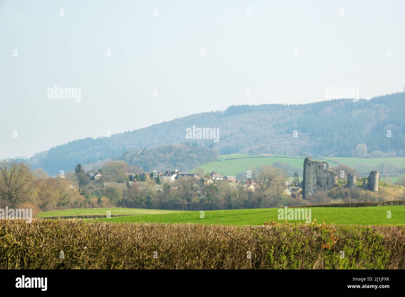 Clun valley hi-res stock photography and images - Alamy