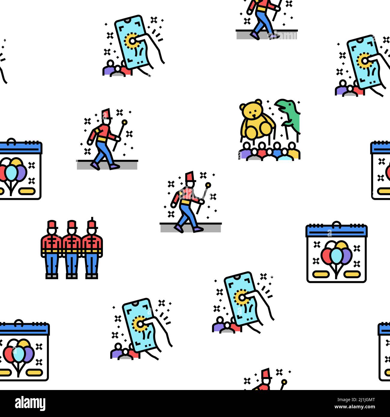 parade-celebration-festival-event-vector-seamless-pattern-stock-vector