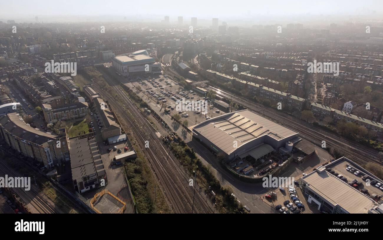 West Hampstead and West End lane, North West London, England Stock ...