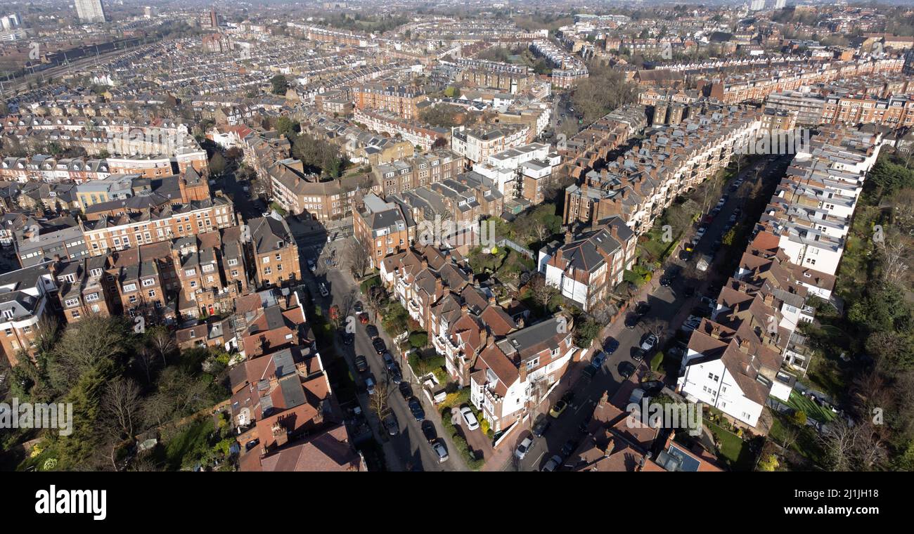 West Hampstead, an affluent residential district of large Victorian ...