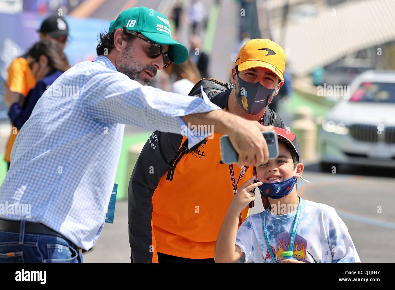 Jeddah, Saudi Arabia. 26th Mar, 2022. Daniel Ricciardo (AUS) McLaren ...