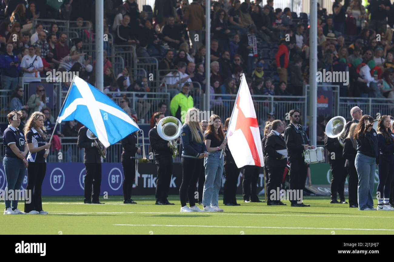 Rugby pitch england rugby flag hi-res stock photography and images - Alamy