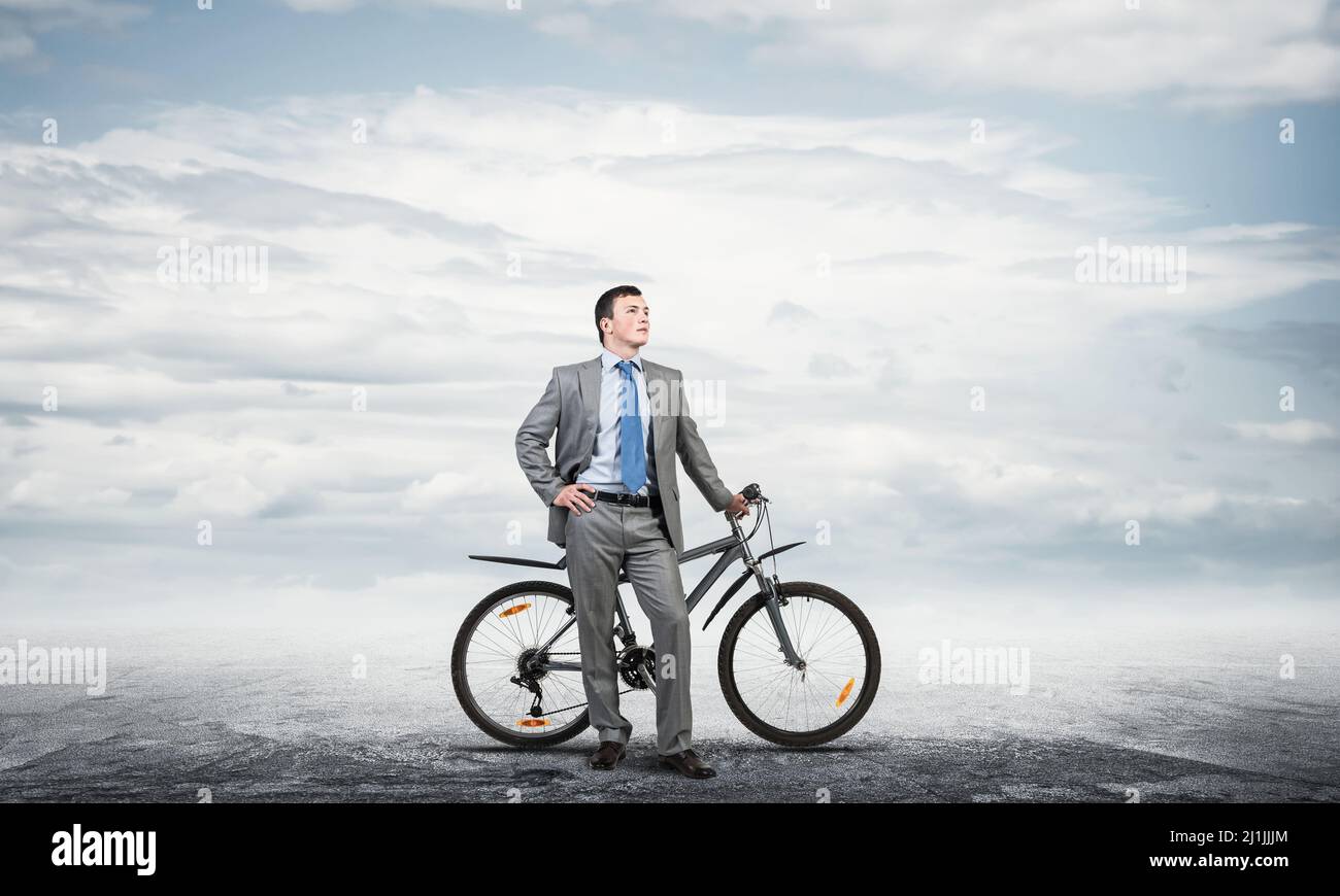 Confident and successful man in business suit Stock Photo - Alamy