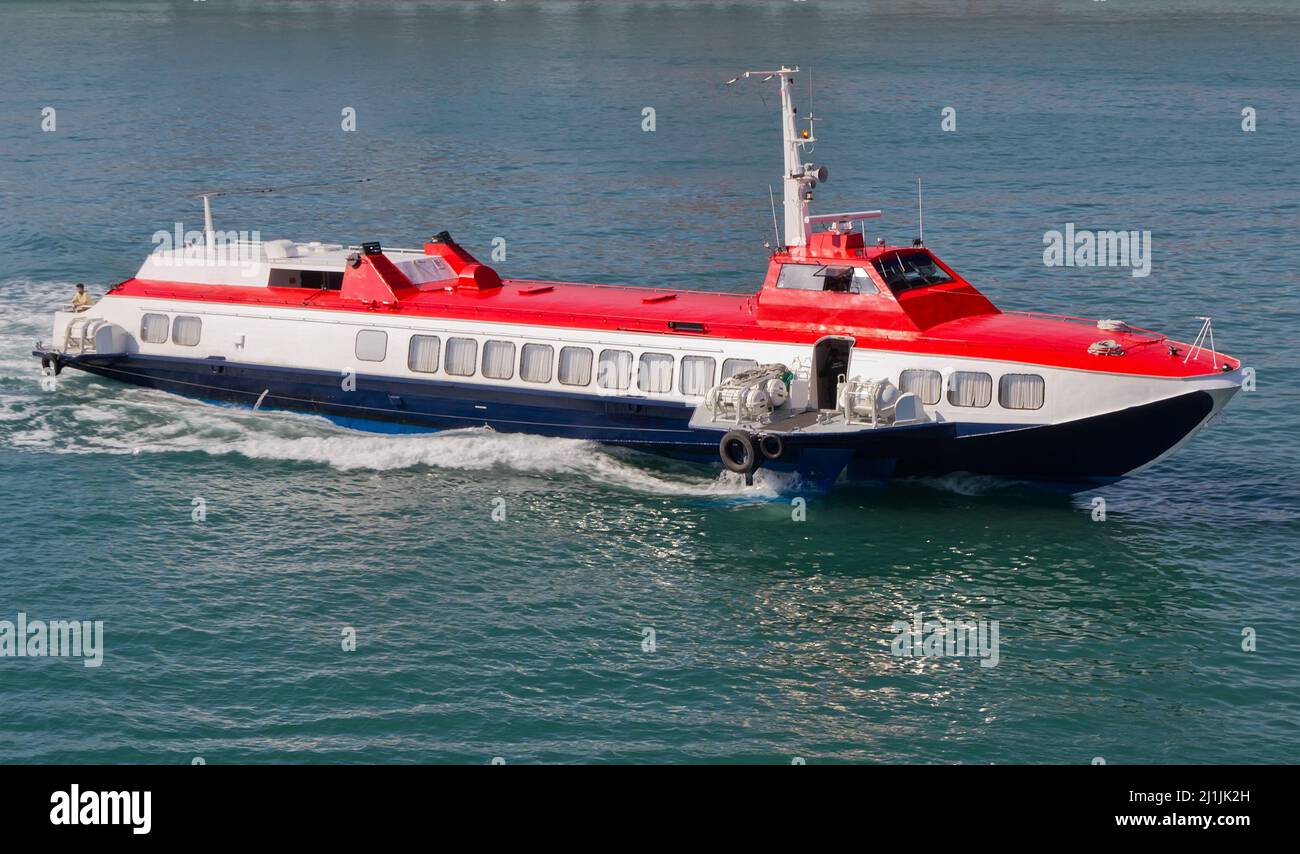 Hydrofoil fast passenger ferry hi-res stock photography and images - Alamy