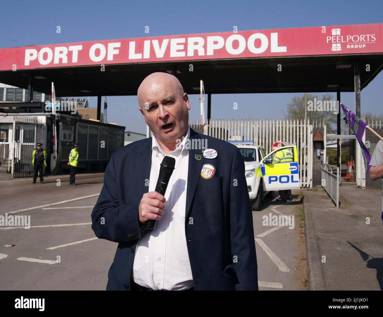 Rail, Maritime and Transport (RMT) union general secretary Mick Lynch ...