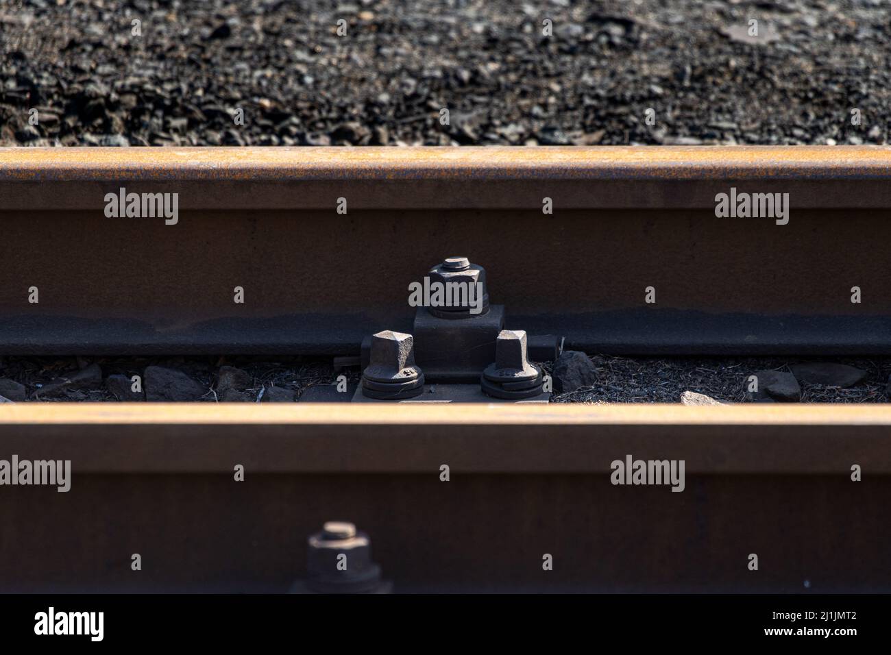 Support bolt for railway track hi-res stock photography and images - Alamy