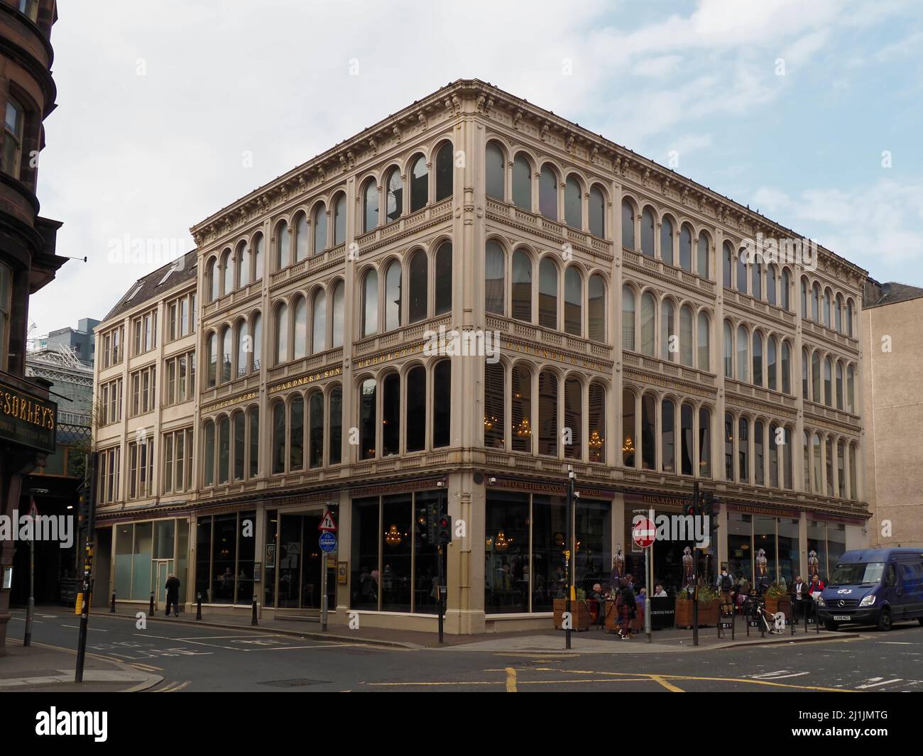 The Crystal Palace Wetherspoons pub is housed in a cast iron building ...