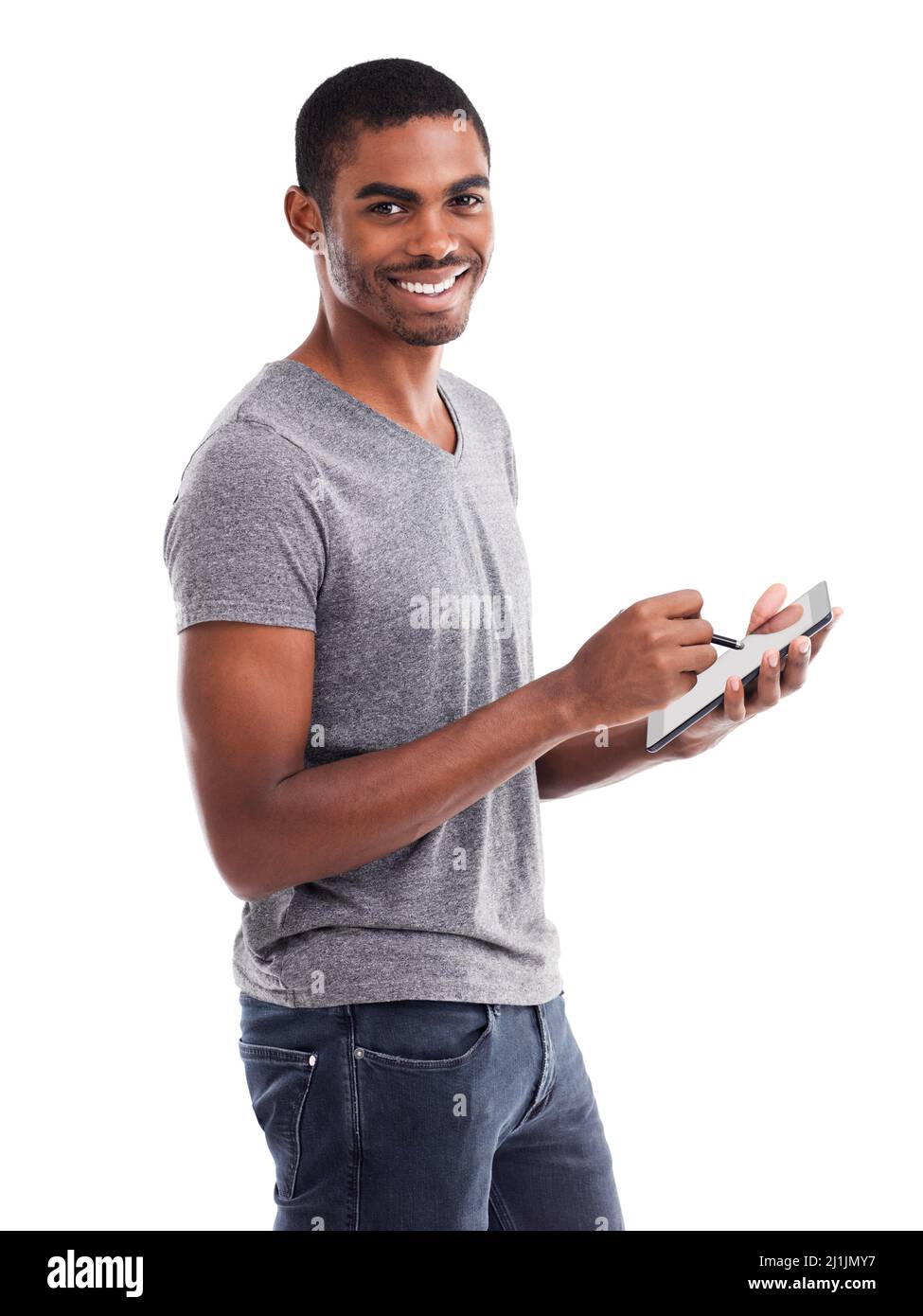 Everything is within my reach - Wireless technology. Cropped shot of a ...