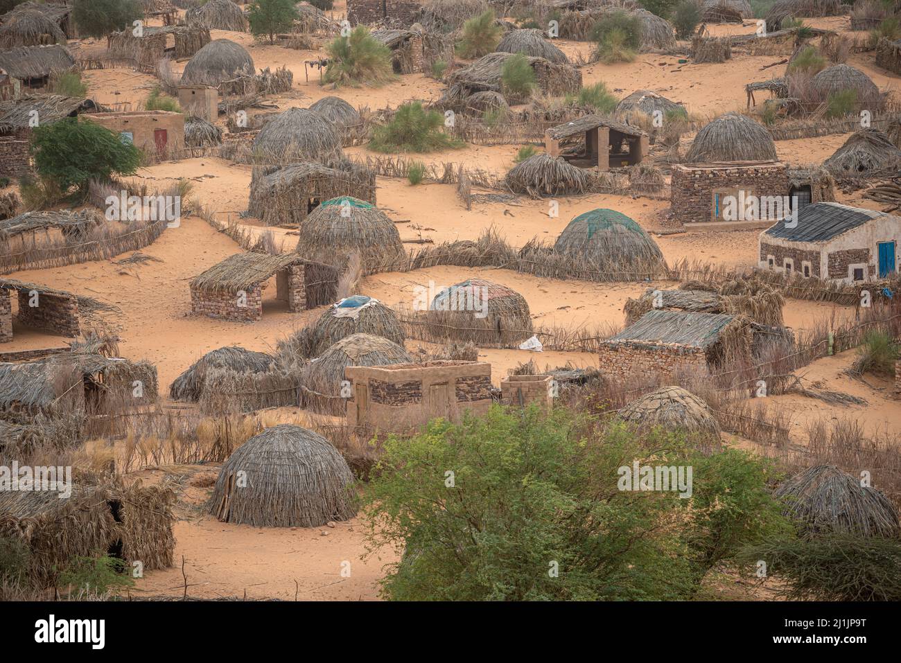Traditional architecture, Toungat, Mauritania Stock Photo - Alamy