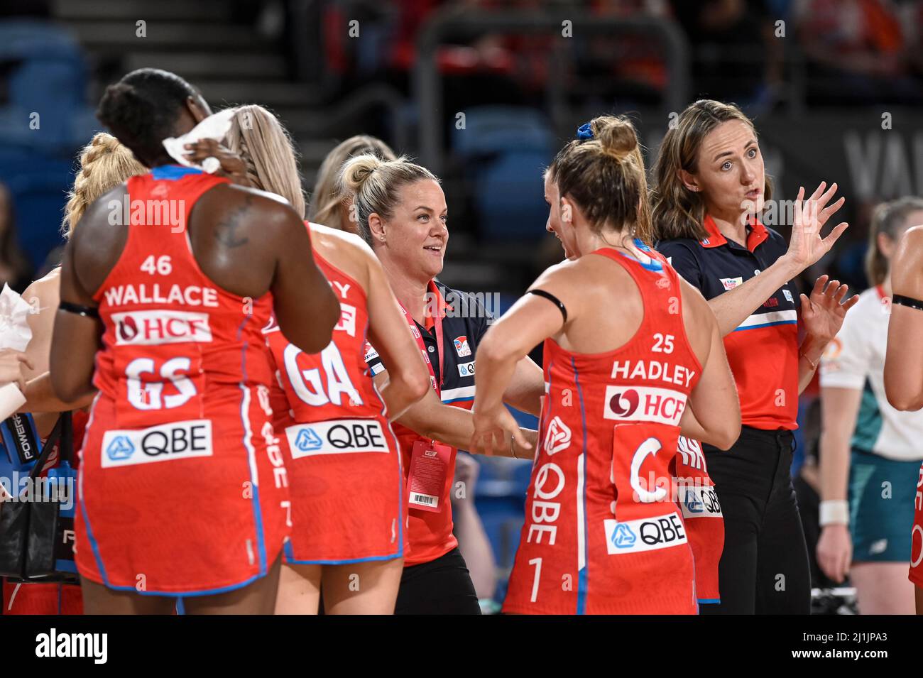 Australian netball team hi-res stock photography and images - Alamy