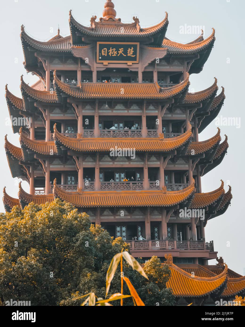 Yellow crane tower history hi-res stock photography and images - Alamy