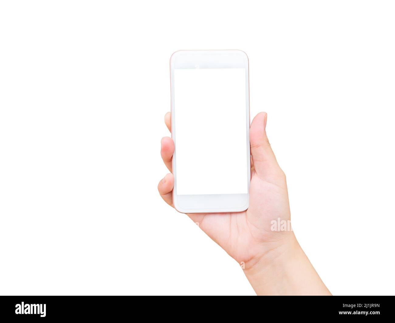 Isolated female hand holding hi-res stock photography and images - Alamy