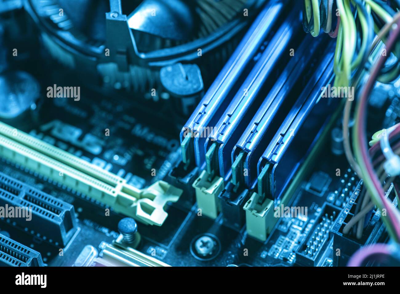 Inside server pc motherboard ram hi-res stock photography and images ...