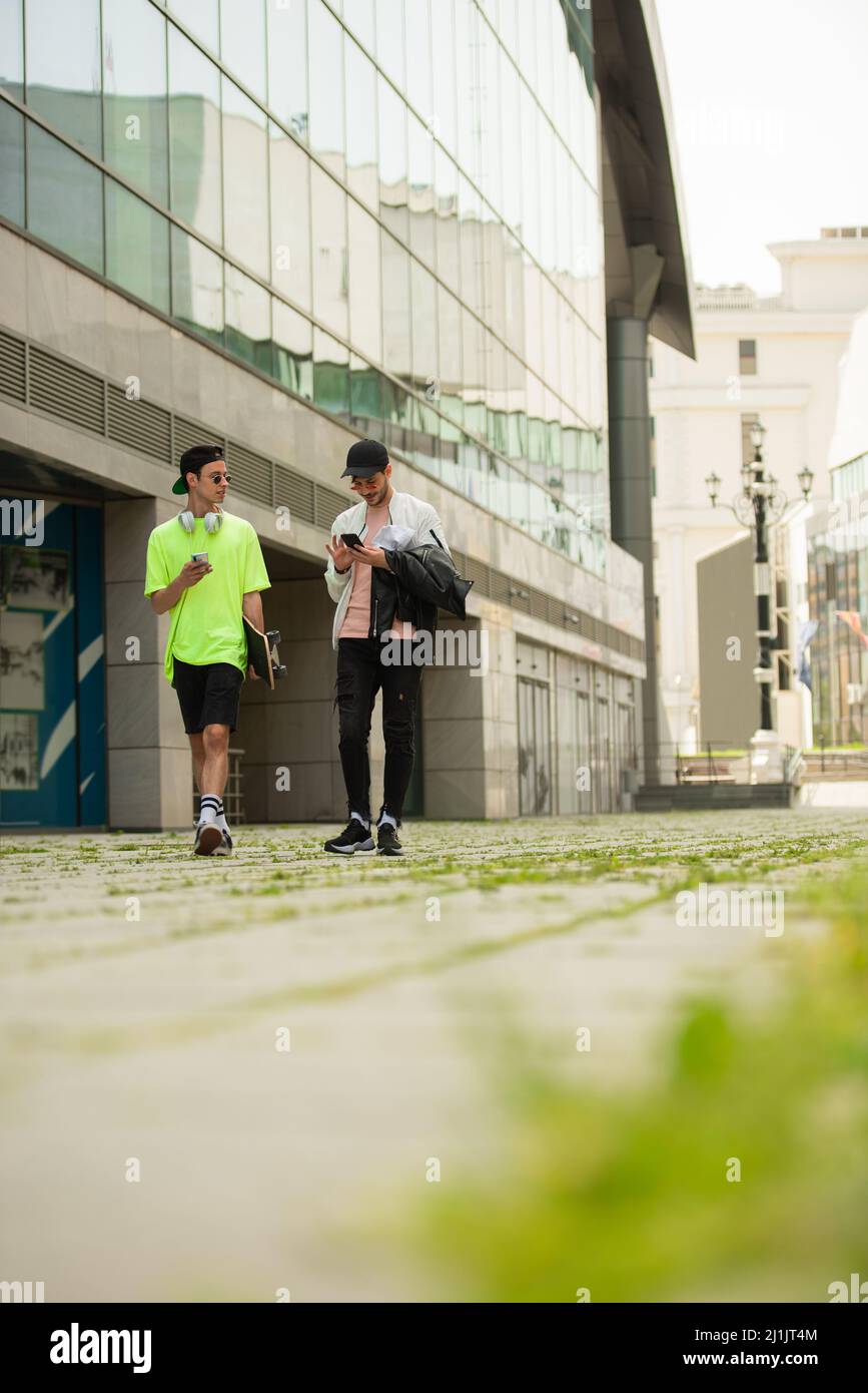 Boys best friends walking hi-res stock photography and images - Alamy