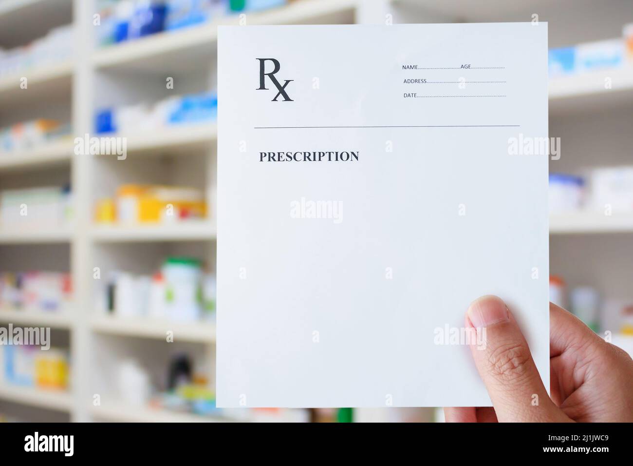 Prescription paper hi-res stock photography and images - Alamy