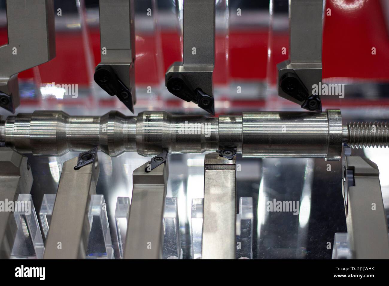 insert cutting tool for cnc machining machine , industrial background ...