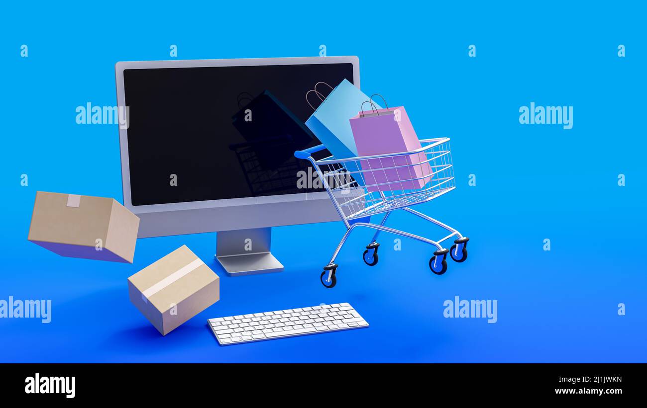 Online store banner hi-res stock photography and images - Alamy